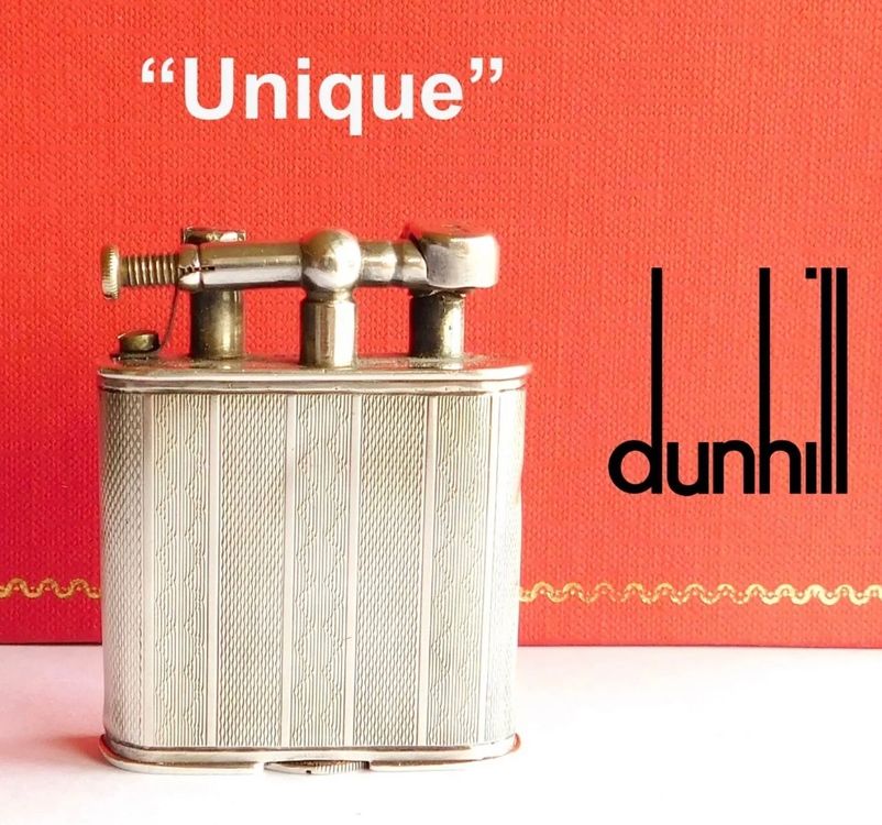 Dunhill „Unique“ James Bond Feuerzeug Sterling Silber 925 (Gebraucht ...