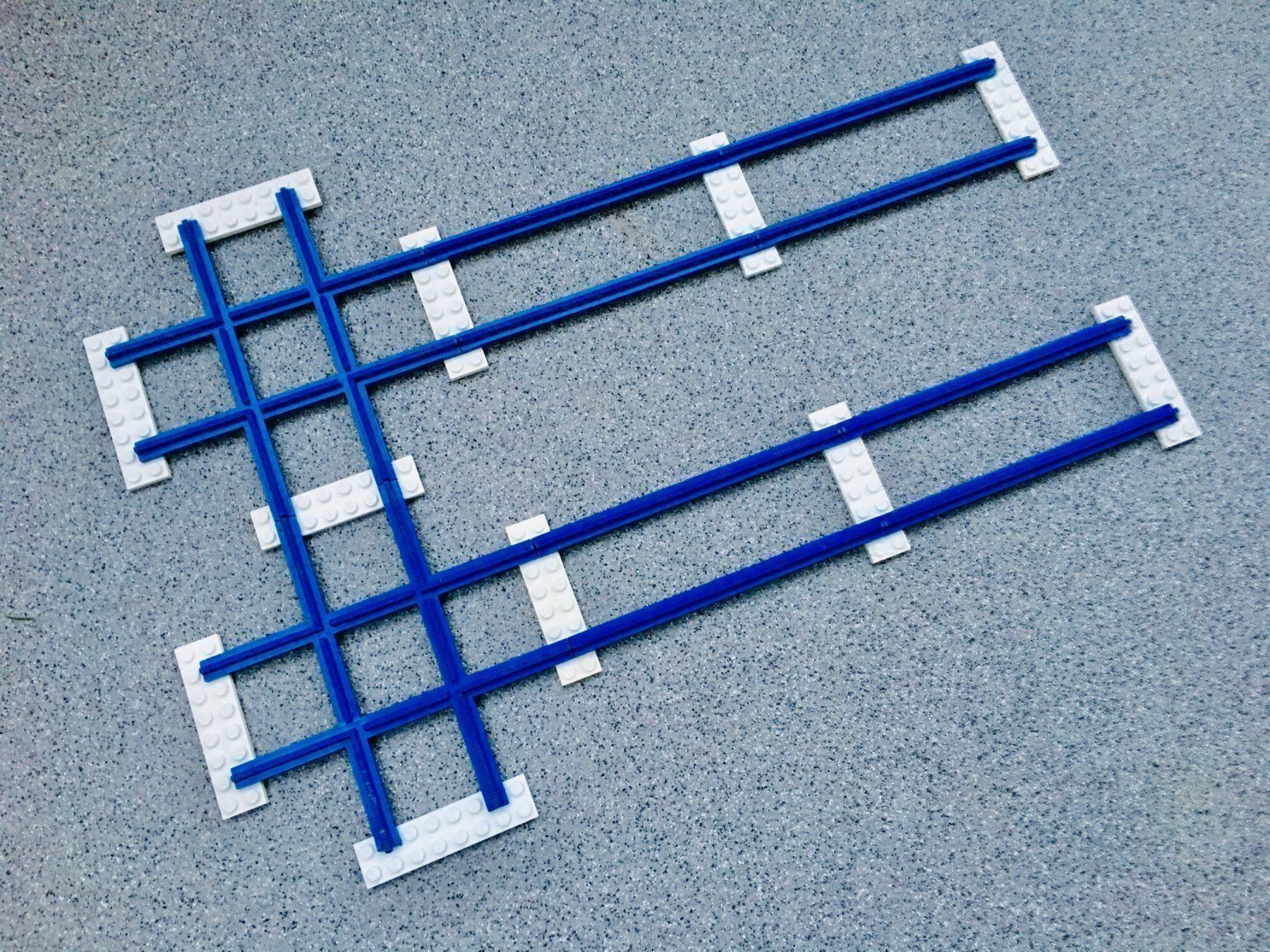 RAR LEGO Eisenbahn # 155 2x Kreuzungen (Neu (gemäss Beschreibung)) in ...