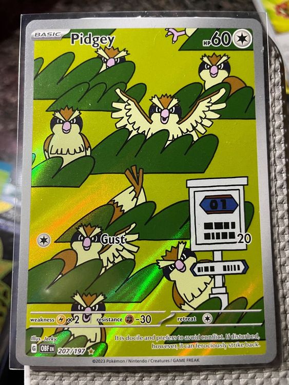 Pidgey Full Art ☆207/197 (EN) | Kaufen auf Ricardo