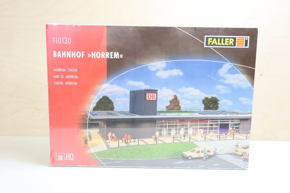 FALLER grosser Bahnhof Horrem 110130 - Fabrikneu NP: 119.- (Neu (gemäss ...