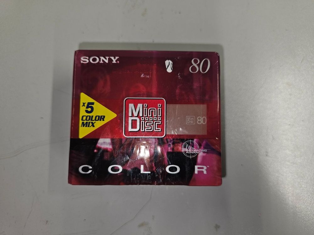 5x Sony MiniDisc 80 Color (Neu und originalverpackt) in Adelboden für ...