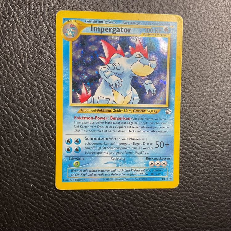 Neo Genesis 4/111 Impergator Holo De Played (Gebraucht) in Niederuzwil ...