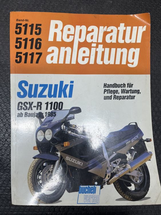 Reparatur anleitung Suzuki gsxr 1100 (Gebraucht) in Choëx für CHF 30 – mit Lieferung auf Ricardo ...