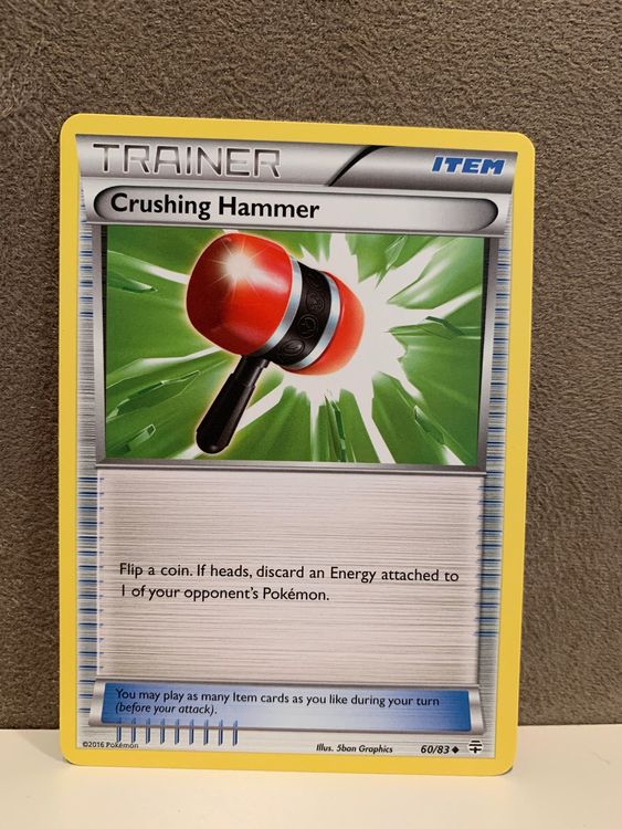 Pokemon Crushing Hammer Trainer Generations ENG 60/83 | Kaufen auf Ricardo