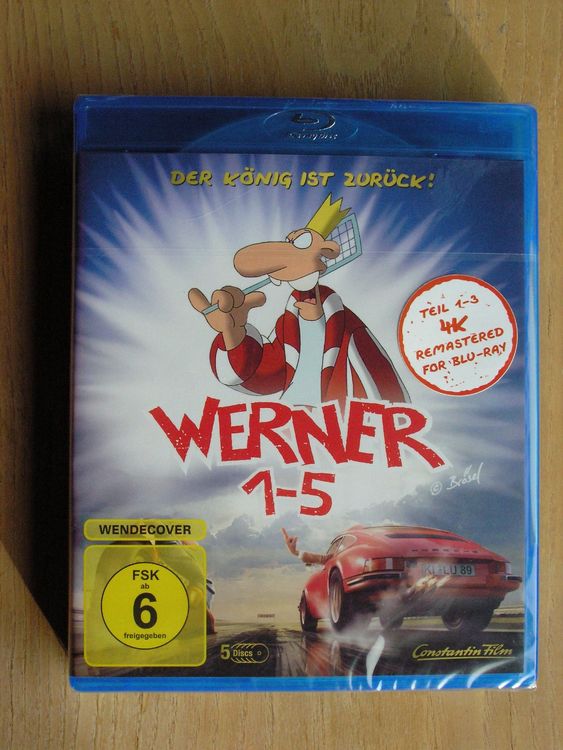 Werner 1-5 (5 Blu-rays) NEU!! (Neu und originalverpackt) in Zuzwil SG für CHF 39.5 – mit ...