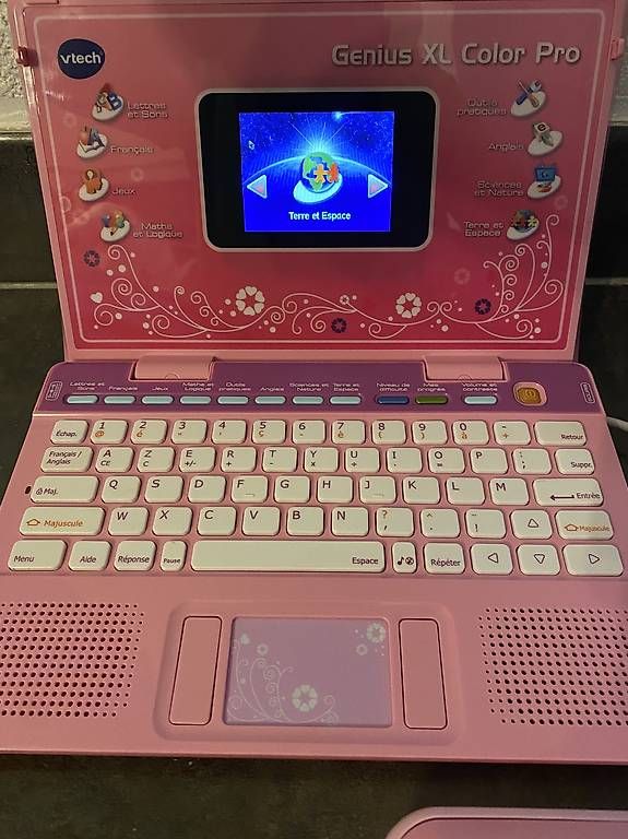 Ordinateur Vtech Genius XL Color Pro Bilingue, Rose (Gebraucht) in ...