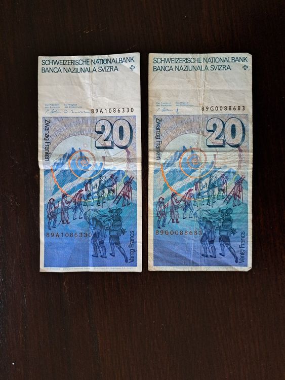 Alte 20er Note | Kaufen auf Ricardo