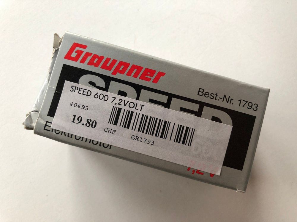 Elektromotor Graupner Speed | Kaufen auf Ricardo