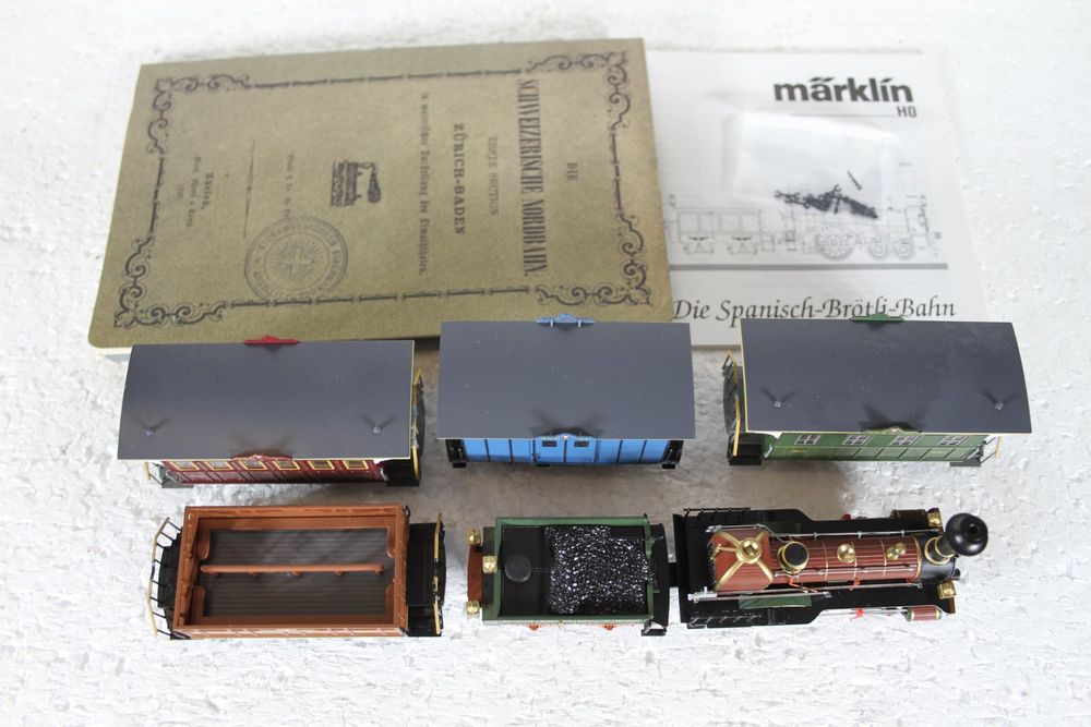 Märklin 28471 Spanisch Brötli Bahn SNB (Neu (gemäss Beschreibung)) in Triesen für CHF 280 – mit ...
