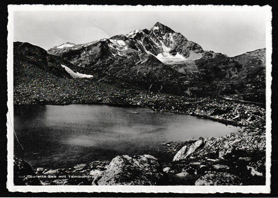 SURETTA-SEE mit TAMBOHORN 1945 (A7 (Gebraucht) in Ruggell für CHF 0.5 – mit Lieferung auf ...