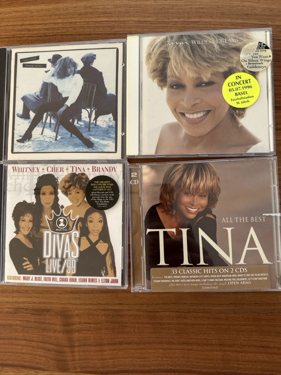 4 Tina Turner CDs, div. Interpreten - Top Hits für Sammler (Gebraucht ...