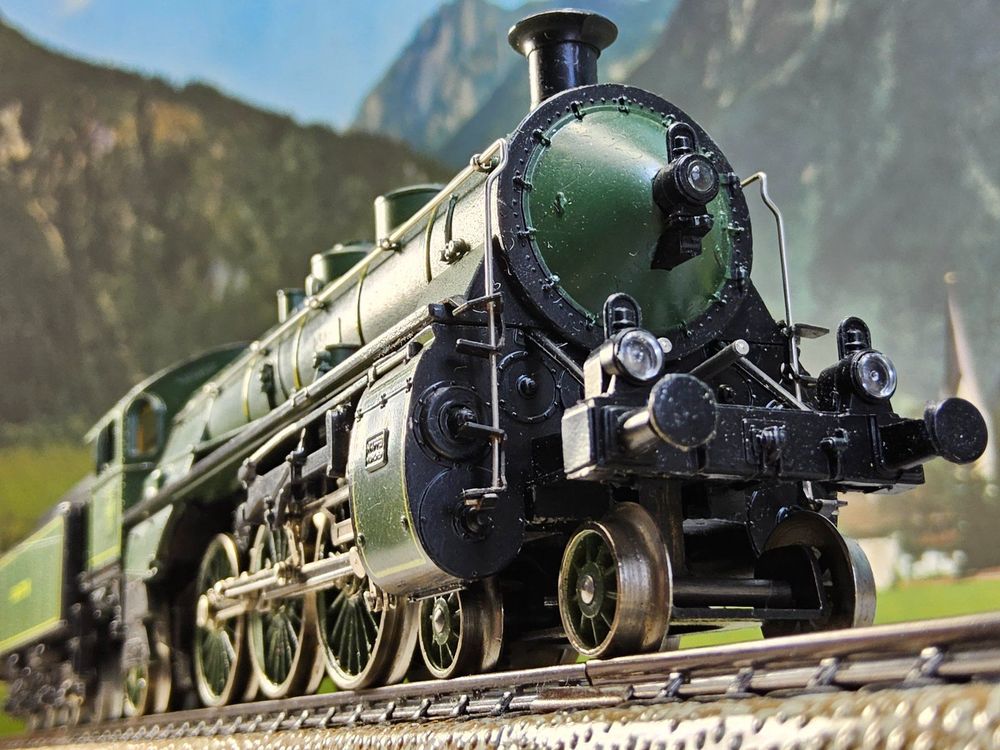 Märklin 33185 _ Dampflokomotive 3/6 _ K.bay.ST.B _ OVP _ H0 (Gebraucht ...