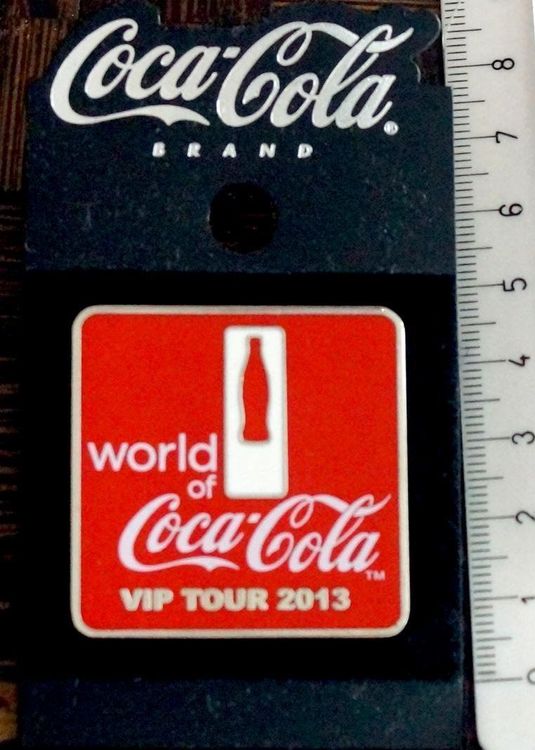 exklusiver Coca-Cola VIP Pin - gross (Neu und originalverpackt) in ...
