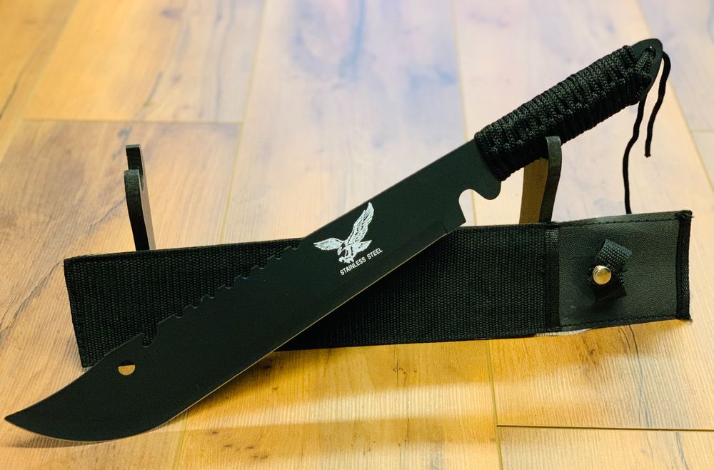 Tactical Messer Machete 48cm SCHWARZ NEU (Neu und originalverpackt) in ...