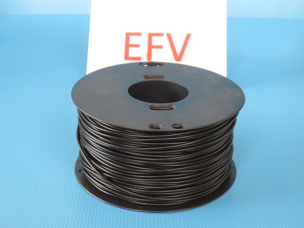 15 Meter T-Litze 1,5mm2 schwarz Meterwar (Neu und originalverpackt) in ...