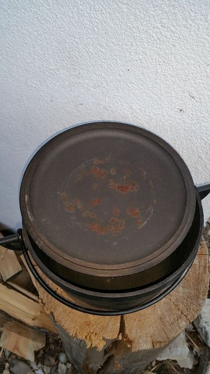 Feuertopf Topf Gusseisen für Cheminee | Kaufen auf Ricardo