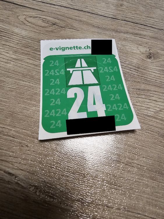 Vignette 2024 für Auto (Neuf avec emballage d'origine) à Lengnau AG ...