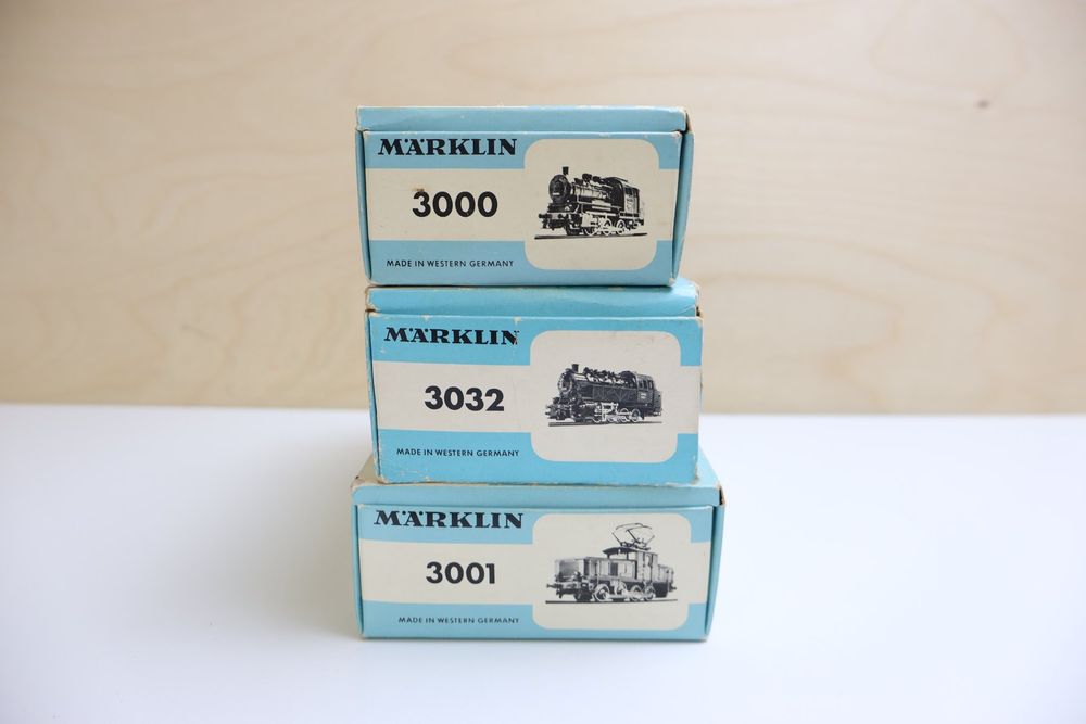 Märklin 3 x Loks H0 3032/3001/3000 - mit OVP (Gebraucht) in Winterthur ...
