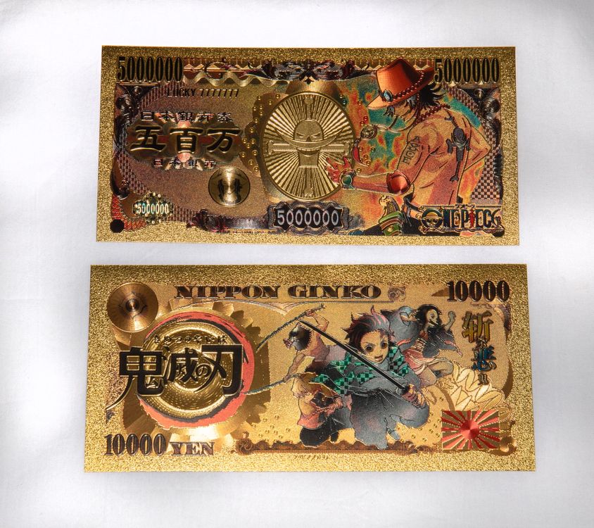 One Piece Anime Banknote | Kaufen auf Ricardo