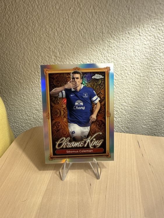 Seamus Coleman Chrome King Karte - Premiere League Topps (Gebraucht) in ...
