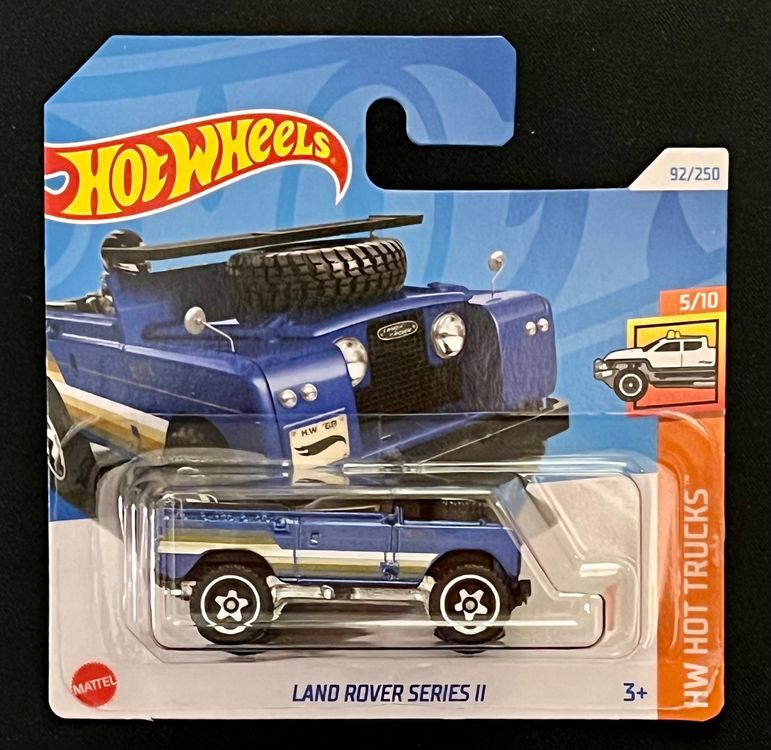 Hot Wheels LAND ROVER SERIES II (Blau) (Neu (gemäss Beschreibung)) in ...