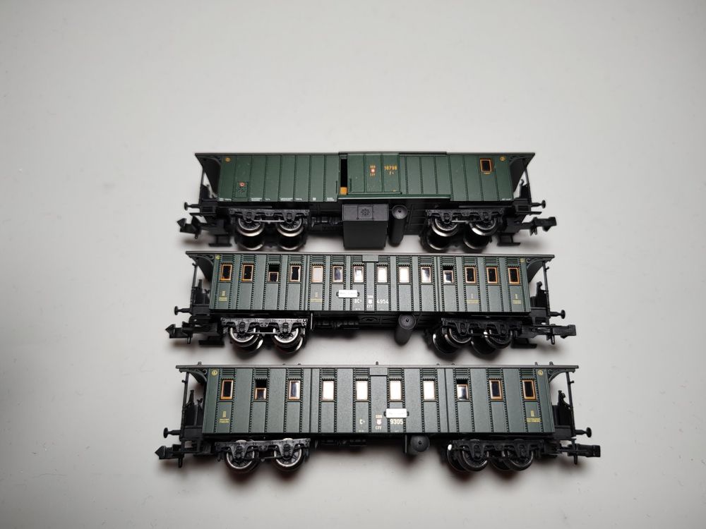 3x BRAWA SBB Historische Personenwagen | Kaufen auf Ricardo