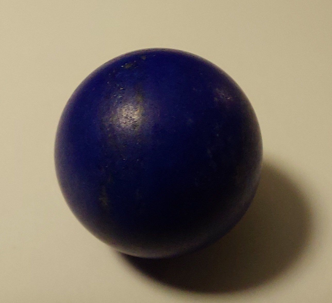 Lapis Lazuli Kugeln, 2 Stk., Edelstein-Design, Top Zustand (Neu (gemäss ...