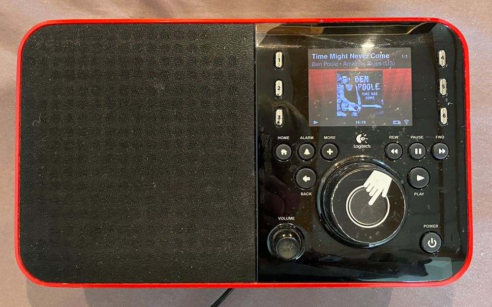 Logitech Squeezebox InternetRadio mit Akku & Fernsteuerung | Kaufen auf ...