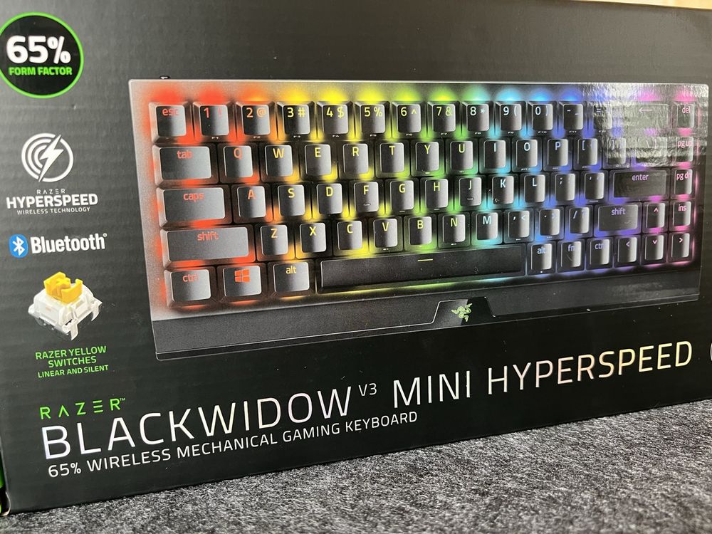 Razer Blackwidow V3 Mini Hyperspeed (Neu und originalverpackt) in St ...