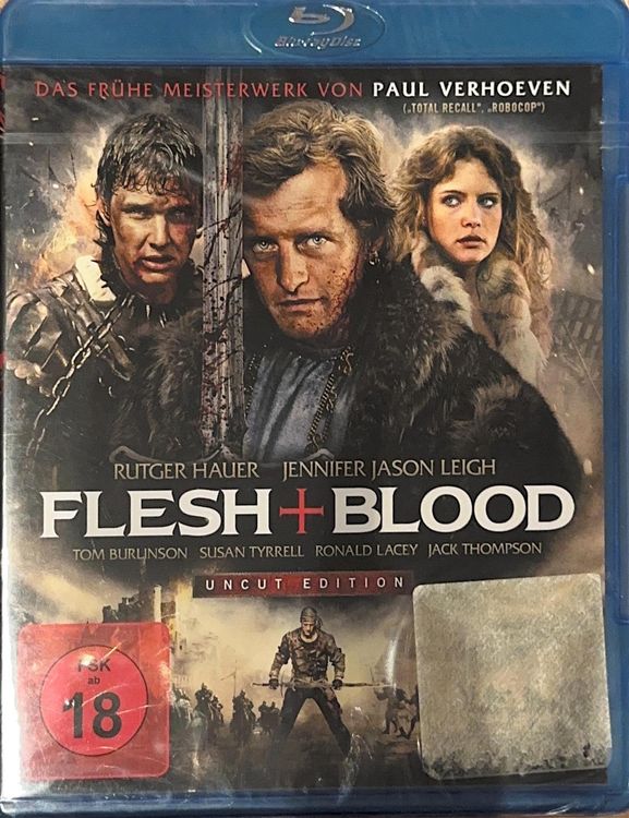 Flesh + Blood - Uncut Edition Blu-ray (Neu und originalverpackt) in ...