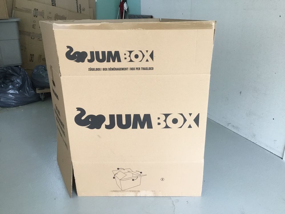Jumbox Zügelboxen (Gebraucht) in Hägglingen für CHF 8 – nur Abholung ...