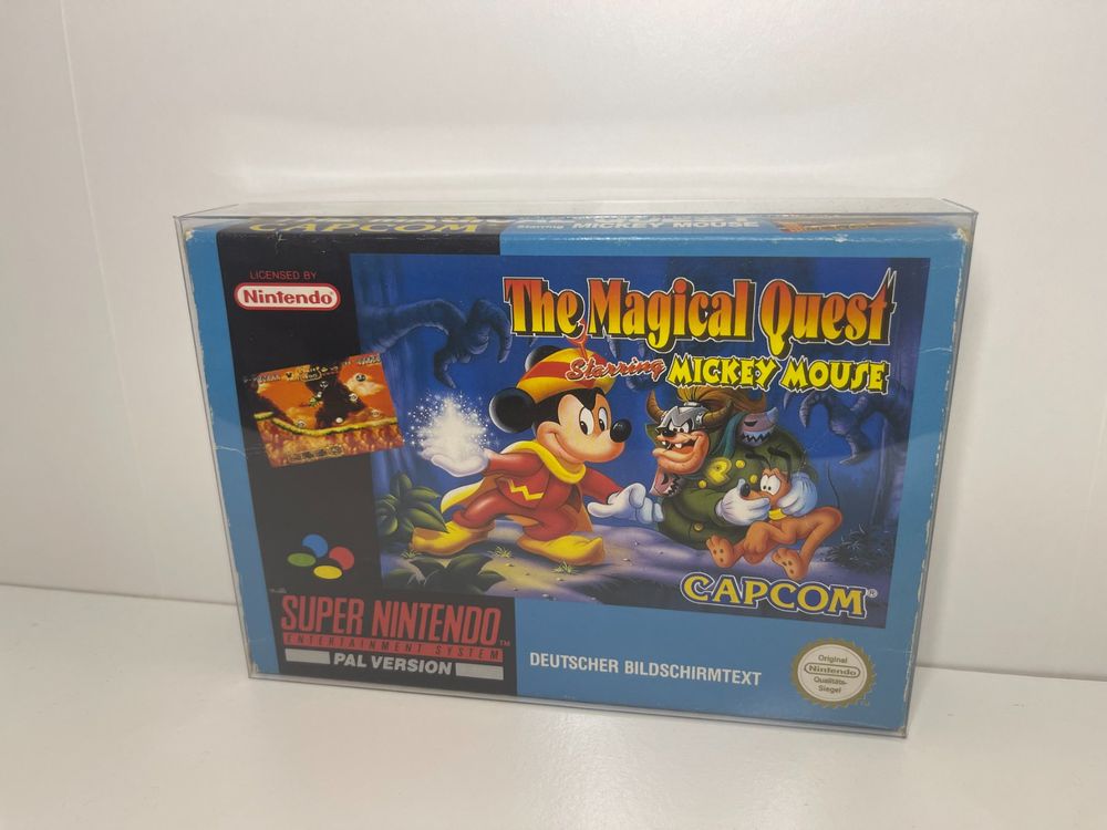SNES Mickey Mouse The Magical Quest - in OVP (Gebraucht) in Herznach ...