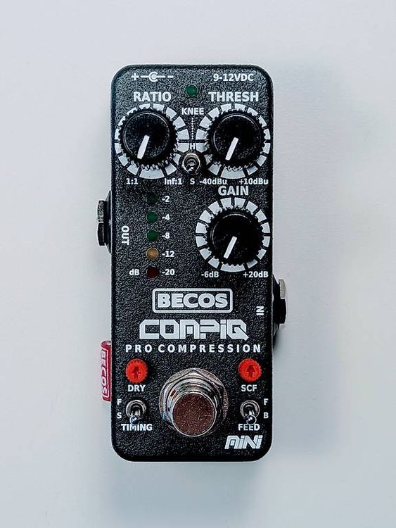 Becos FX CompIQ Mini Pro Compressor für Gitarre oder Bass (Gebraucht ...
