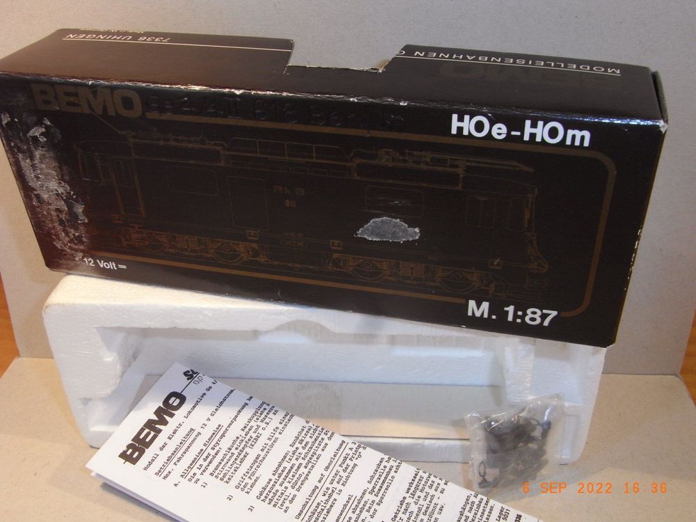 Bemo HOm RhB Ge 4/4 II 618 Bergün analogique (Gebraucht) in Thierrens ...