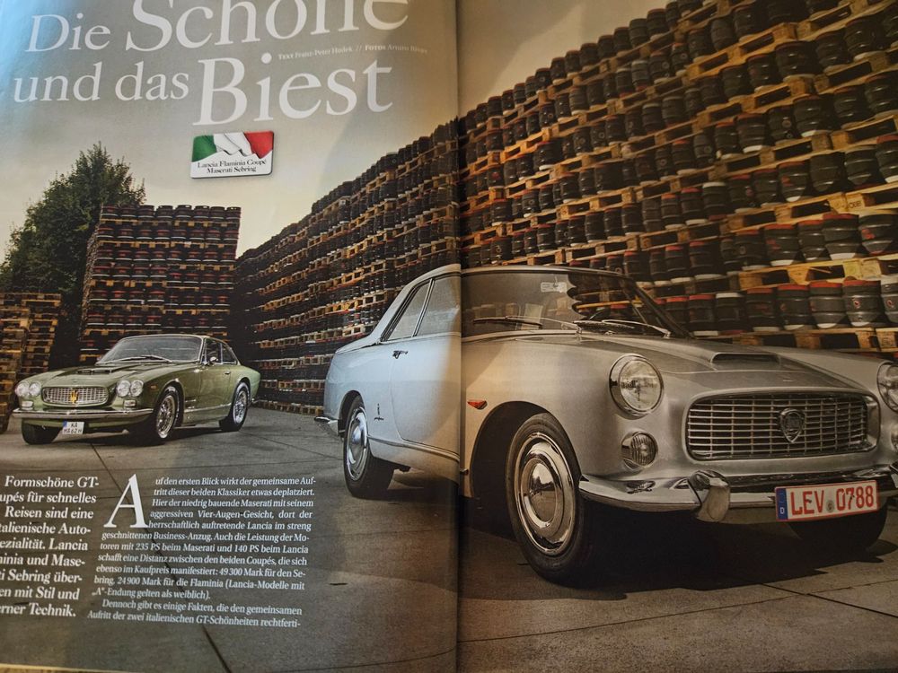 Motor Klassik 9/13 Alfa Fiat Spider Maserati 735 635 F100 xa (Gebraucht ...