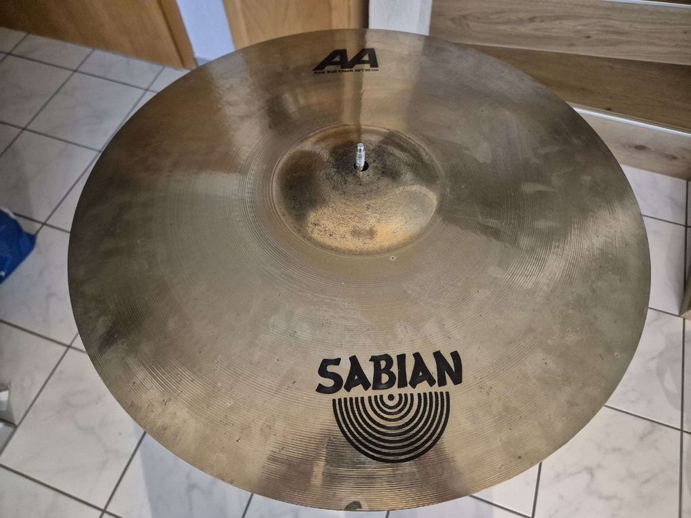 Sabian AA Raw Bell Crash 20" Becken - Top Zustand! (Gebraucht) in ...