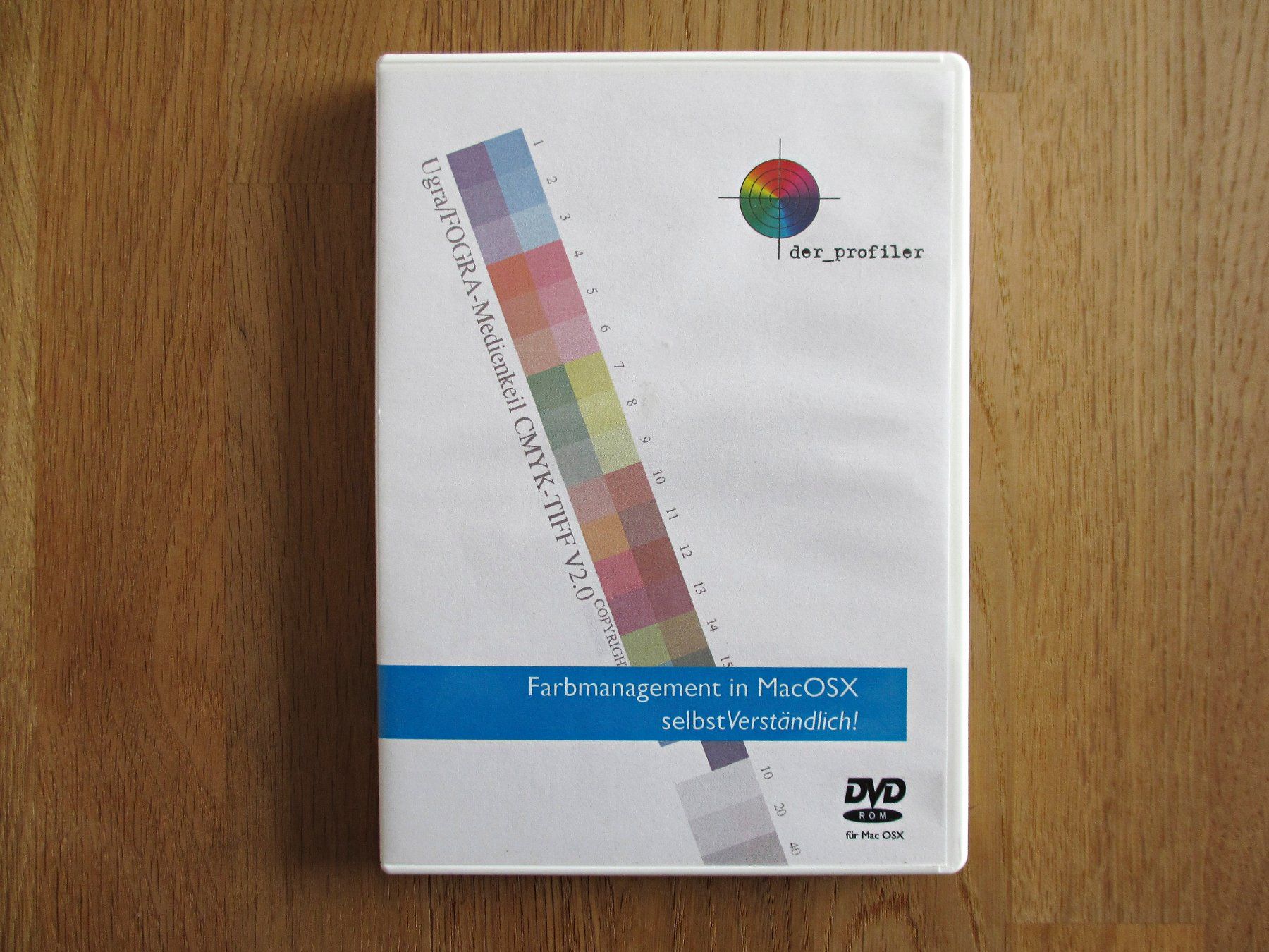 Farbmanagement, OSX Lern-DVD, hier im Beispiel mit OSX 10.3 (Gebraucht ...