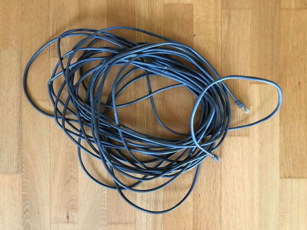 LAN-Kabel, 25m | Kaufen auf Ricardo