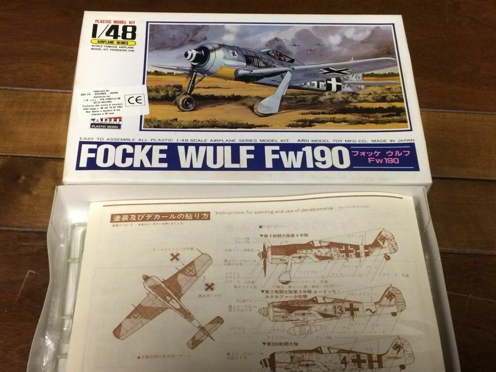 plastic model kit scale 1 : 48 ARII A335 800 FOCKE WULF FW 1 (Neu und ...