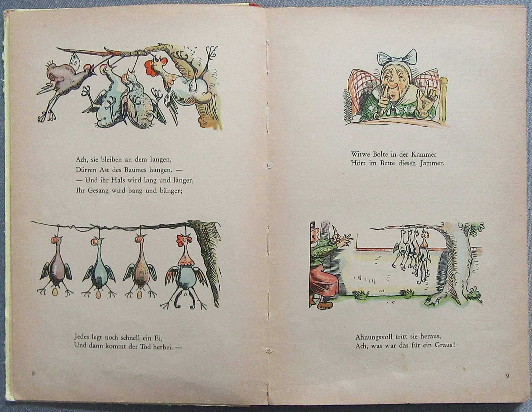 Max und Moritz - Eine Bubengeschichte in sieben Streichen (Defekt) in ...