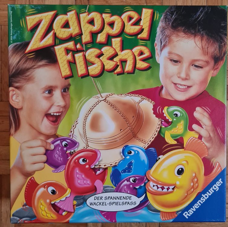 Kinderspiel "Zappel Fische" (Gebraucht) in Zürich für CHF 9 – mit ...