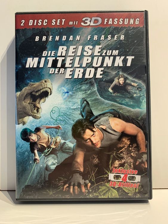 Die Reise zum Mittelpunkt der Erde - DVD 2 Disc 2D+3D (Gebraucht) in ...