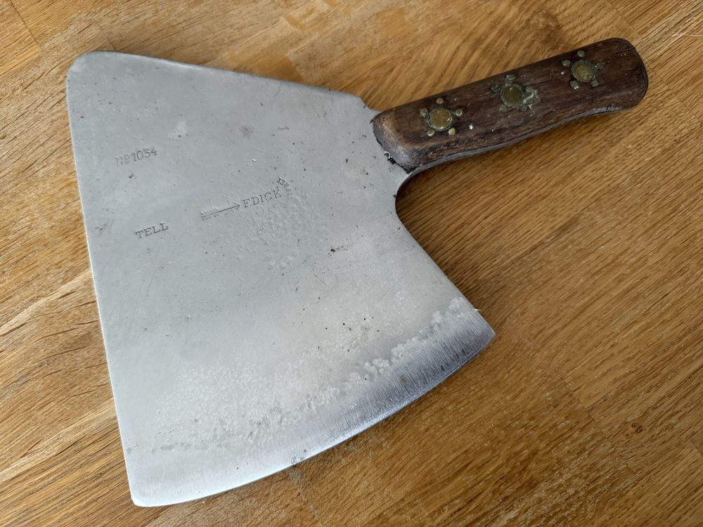 F. Dick Antikes Fleischerbeil, Metzger Beil Hackbeil (Gebraucht) in ...