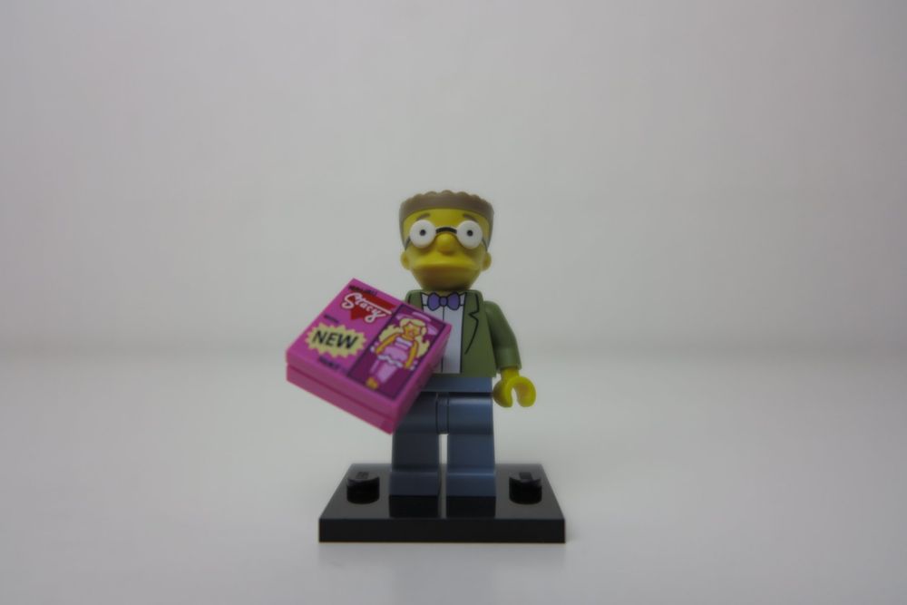 LEGO Minifigur Simpsons CMF Serie 2 Smithers (Neu (gemäss Beschreibung ...
