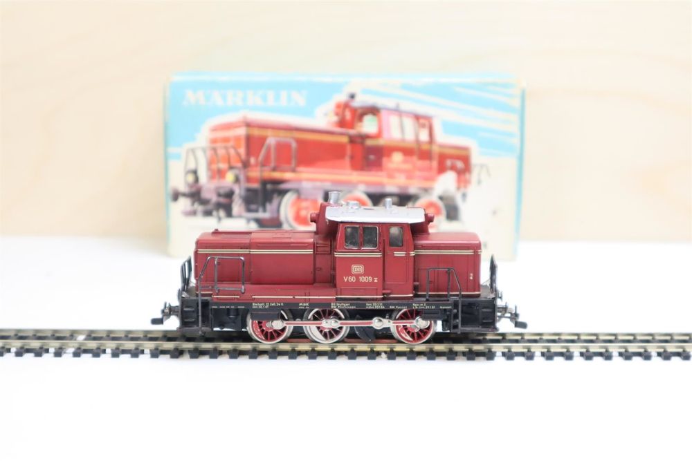 Märklin Digital - Rangierlok V60 + Telex Nr. 3064 (Gebraucht) in ...