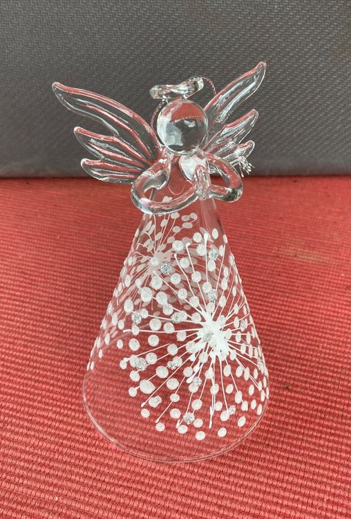 Engel aus Glas mit Aufhänger | Kaufen auf Ricardo