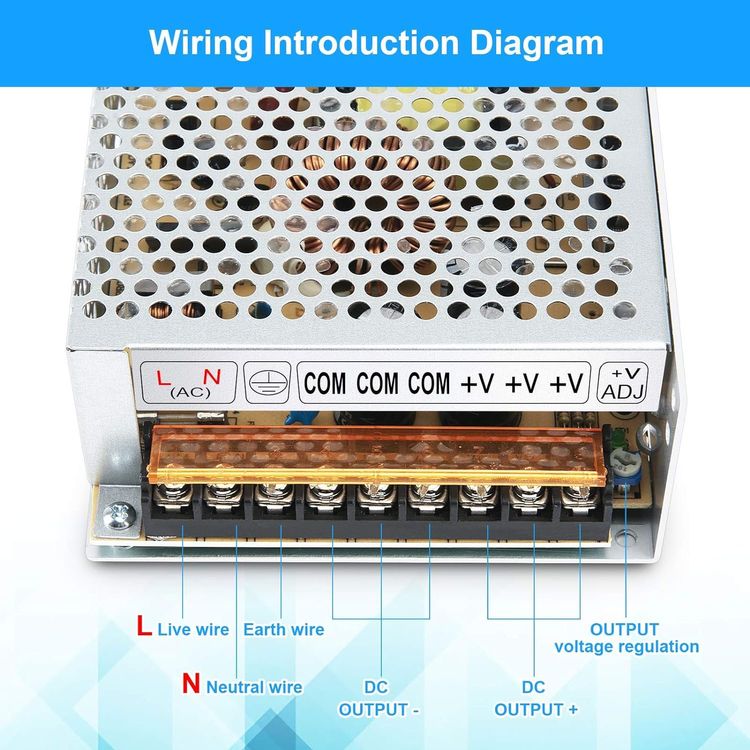 Kingwen Schaltnetzteil 12V 20A Netzteil 240W LED Trafo | Kaufen auf Ricardo