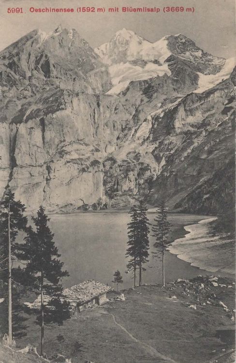 Oeschinensee mit Blümlisalp (Gebraucht) in Melano für CHF 2 – mit Lieferung auf Ricardo kaufen