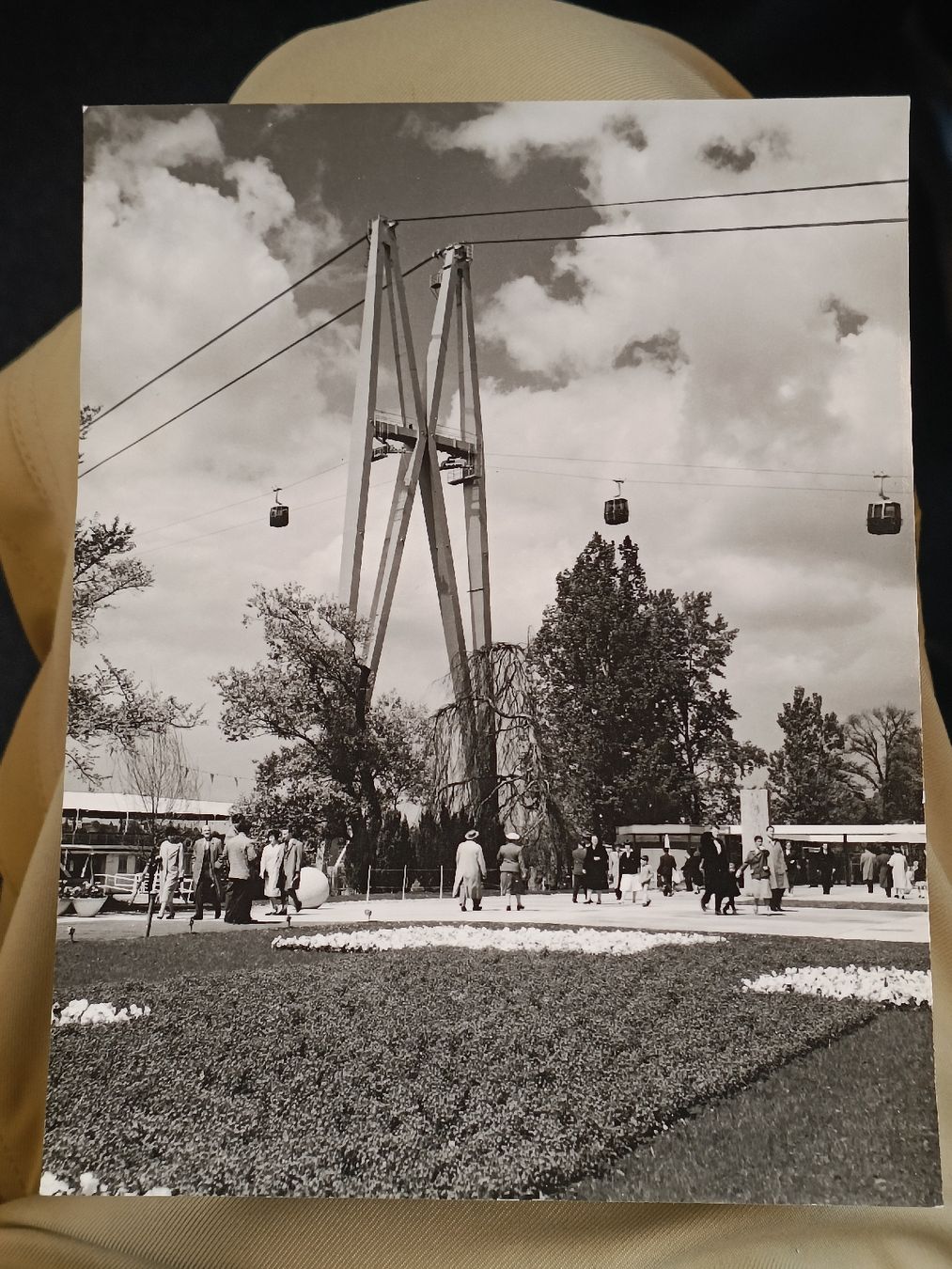 Altes Werk Photo / Ausstellung in Zürich Gondelbahn ca. 1960 (Gebraucht ...