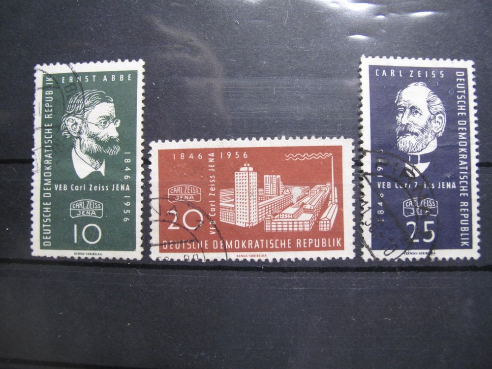 DDR 1956 Carl Zeiss Werke gest. | Kaufen auf Ricardo